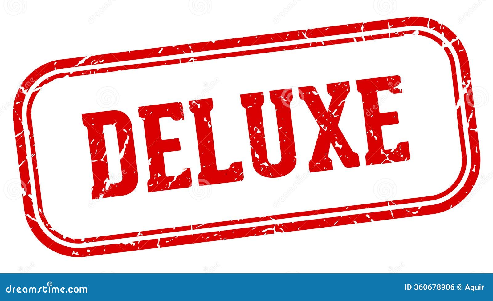 Deluxe Stamp. Deluxe Label On Transparent Background. Round Sign Vector ...
