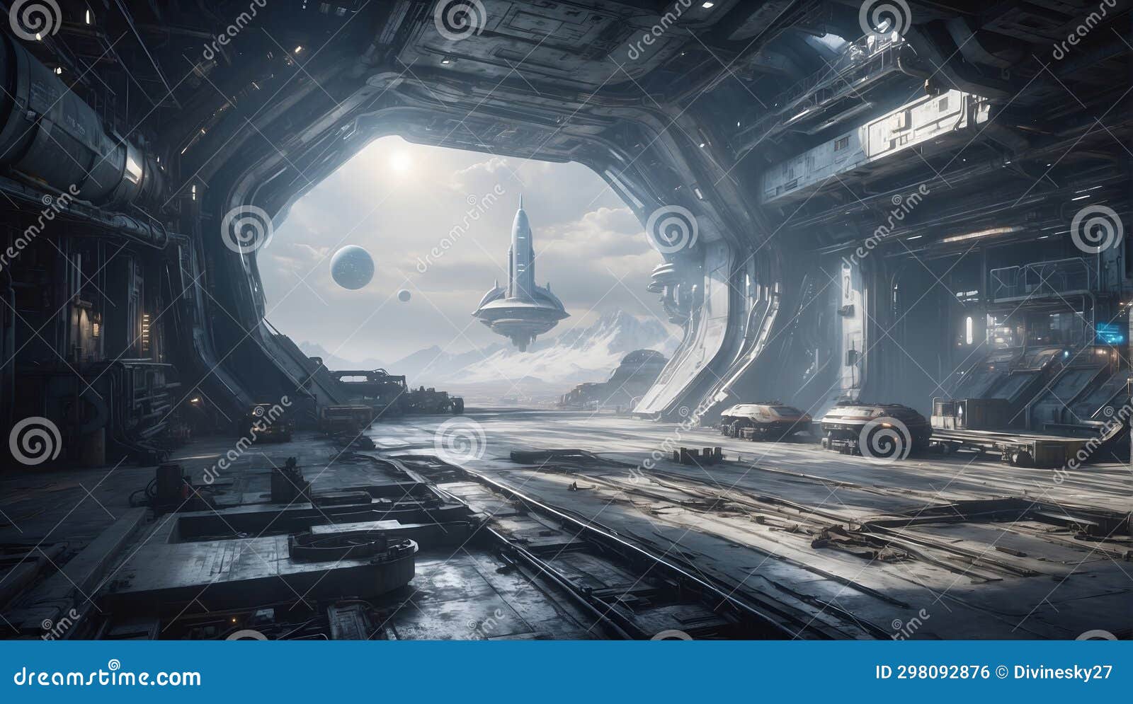 Technological Marvel: Capturing Sci-fi Details. Ai Generated Stock ...