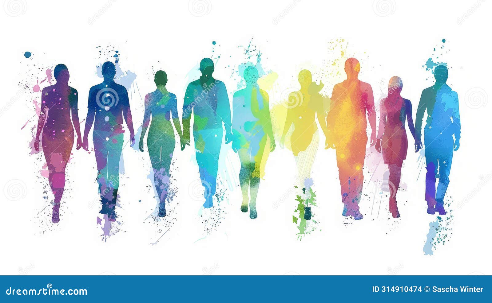 Connectivity: the Interconnected Web of Humanity Stock Photo - Image of ...