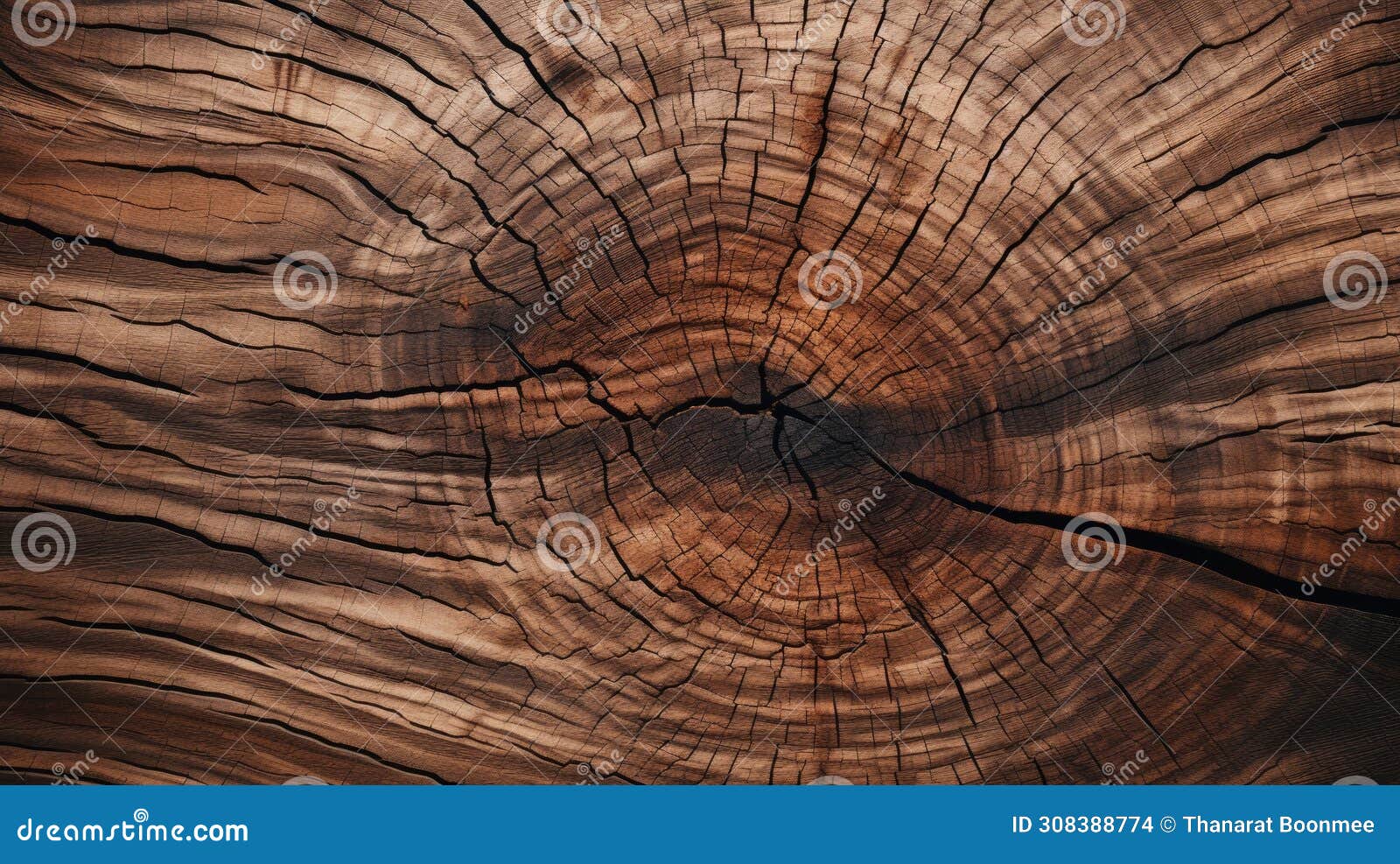 Delve into the Organic Warmth of a Wooden Cut Texture. Ai Generated ...