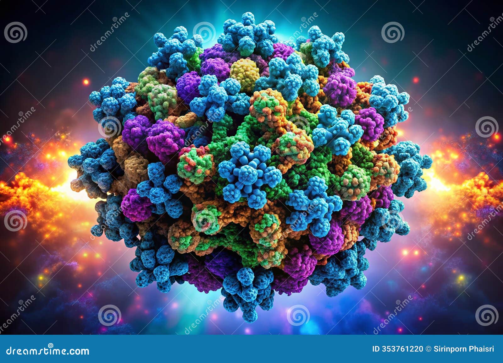 Delving into the Intricate Structure of Human Trypsin a 3D Molecular ...