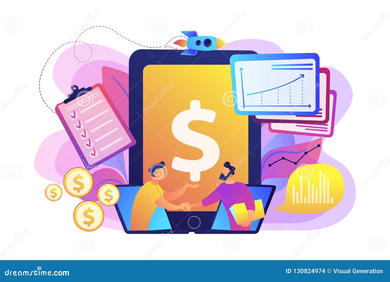 Demand Planning Concept Vector Illustration. Stock Vector ...