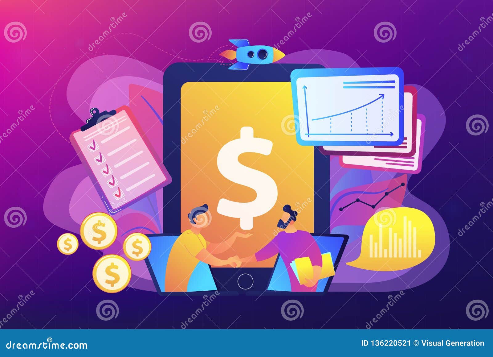 Demand Planning Concept Vector Illustration. Stock Vector ...