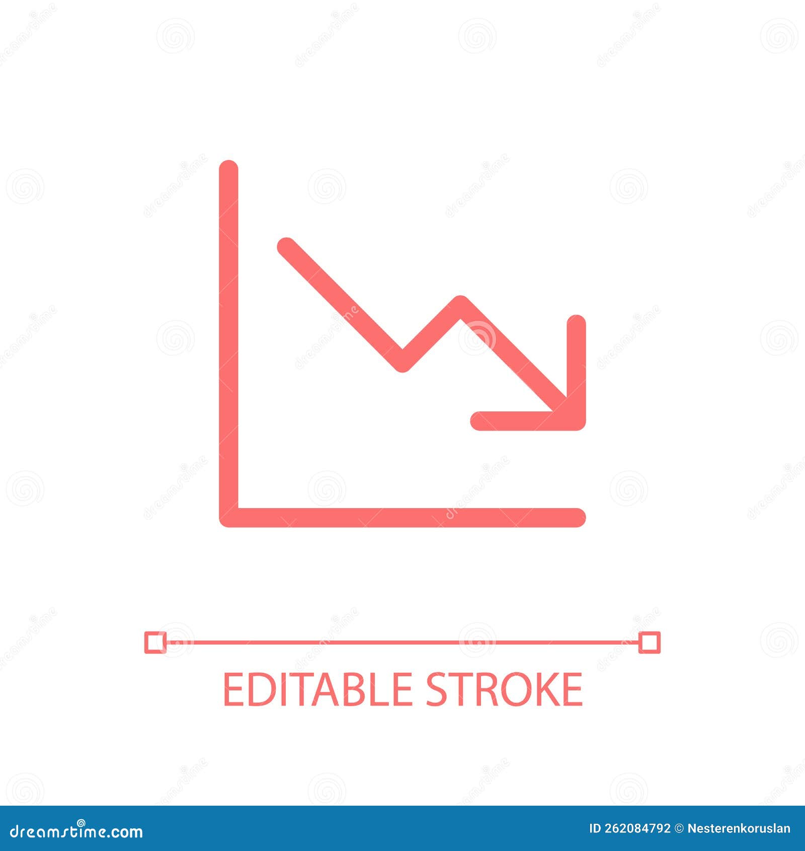 Demand And Graph On White Stock Image | CartoonDealer.com #201992767