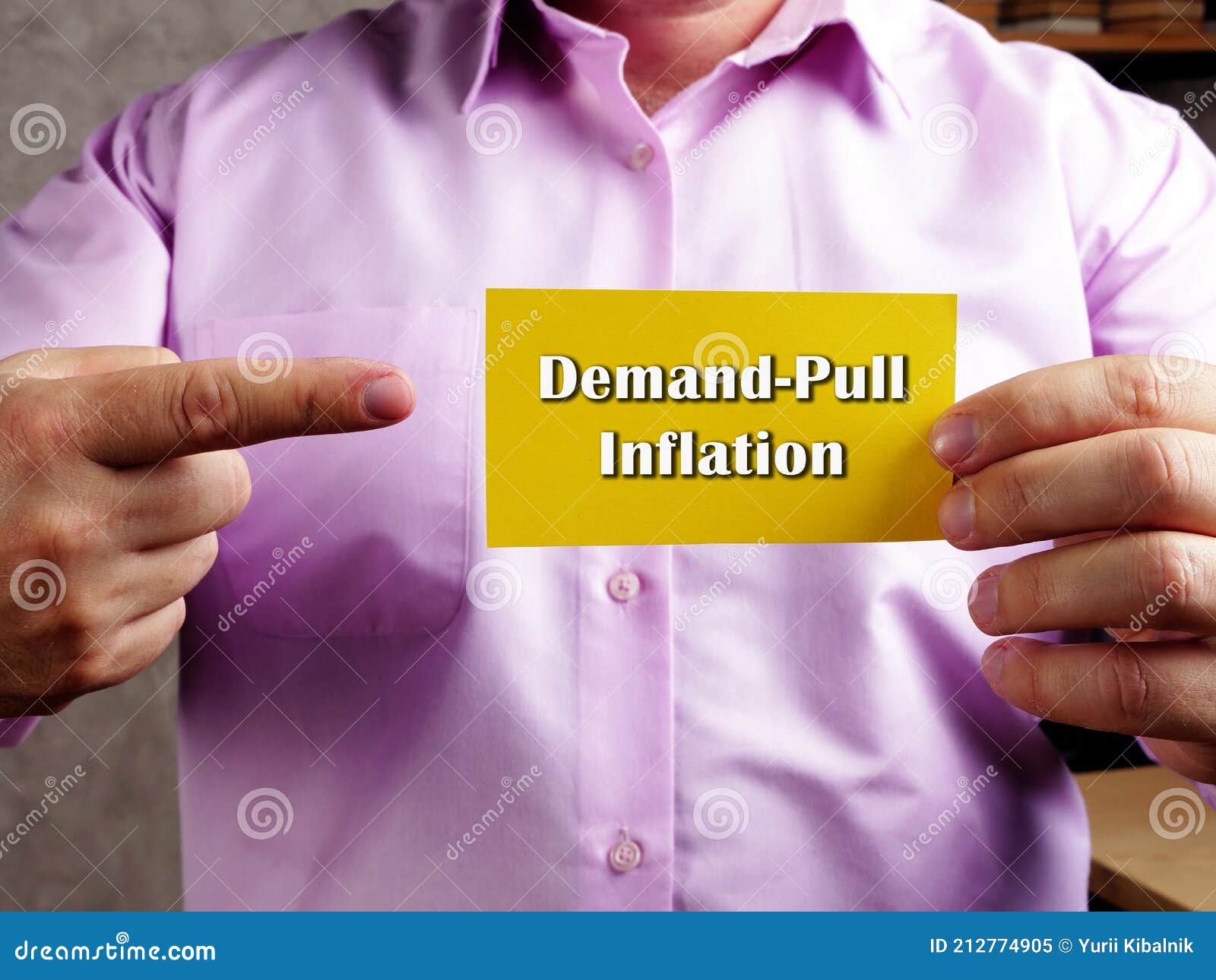 Demand-Pull Inflation Sign on the Page Stock Image - Image of receipt ...