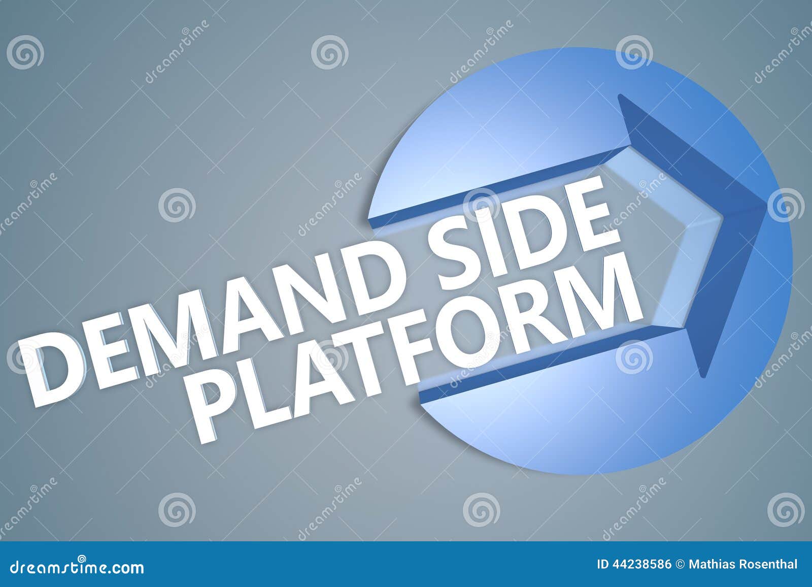 Demand Side Platform stock illustration. Illustration of network - 44238586