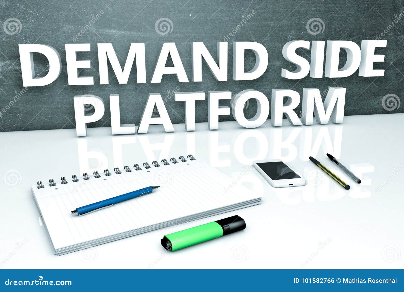 Demand Side Platform stock illustration. Illustration of multiple ...