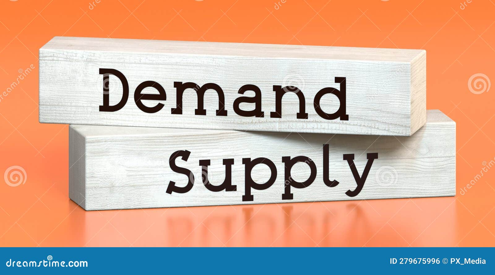 Demand And Supply Chart Stock Illustration | CartoonDealer.com #96911872