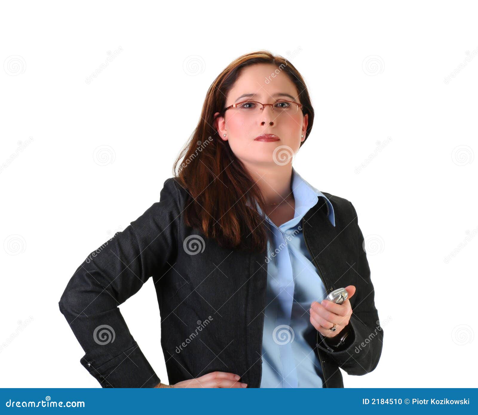 Demanding female stock photo. Image of business, black - 2184510