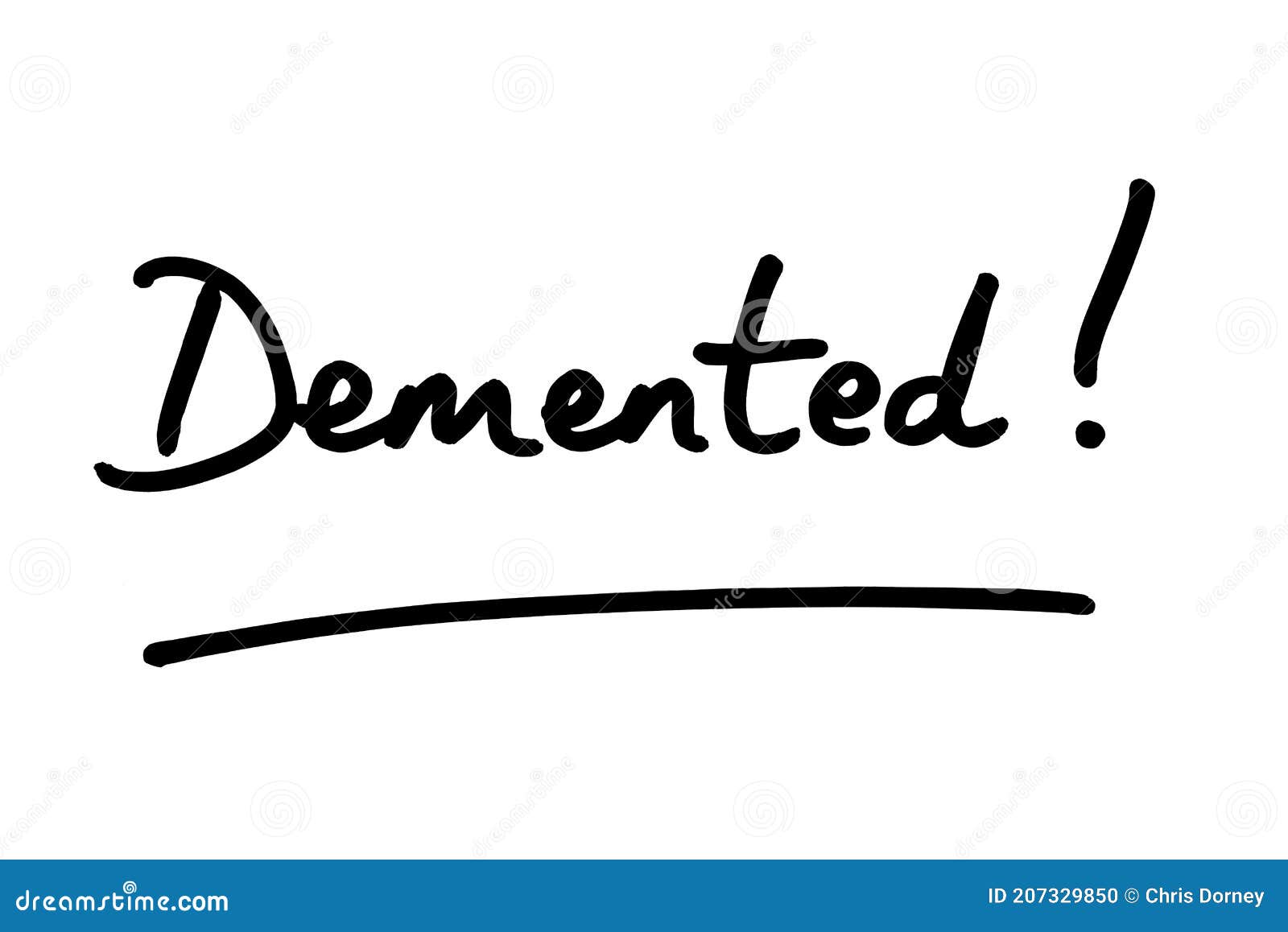 Demented stock illustration. Illustration of maniac - 207329850