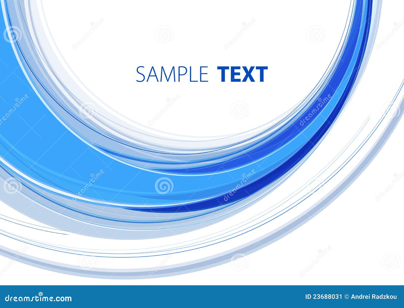 Demi-cercle bleu illustration de vecteur. Illustration du bleu - 23688031