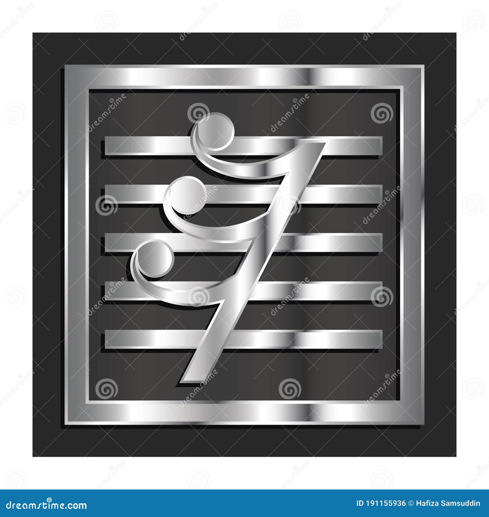 Demi Semi Quarter Rest. Vector Illustration Decorative Design Stock ...