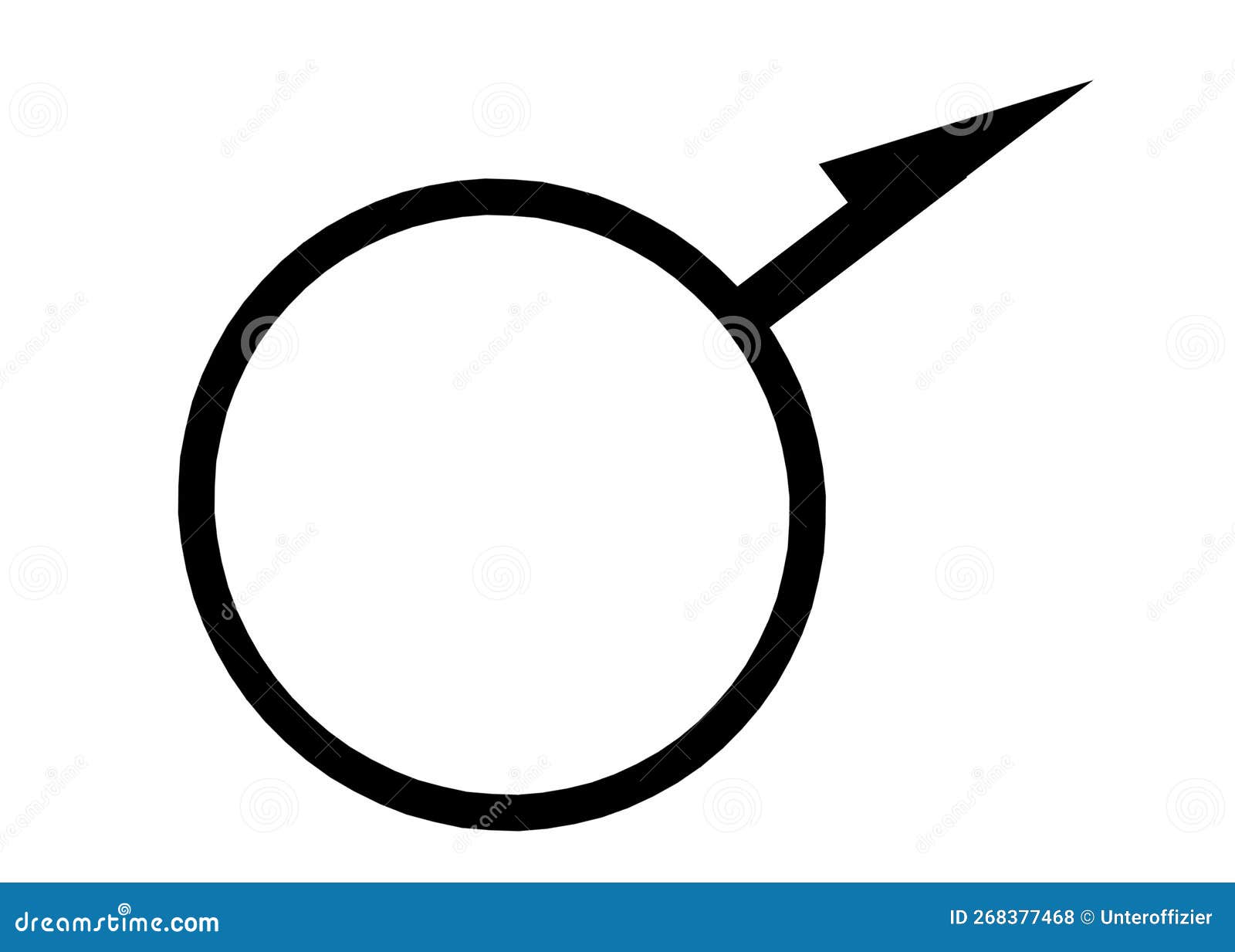 The Demiboy Sexual Orientation Sign Symbol White Backdrop Stock ...