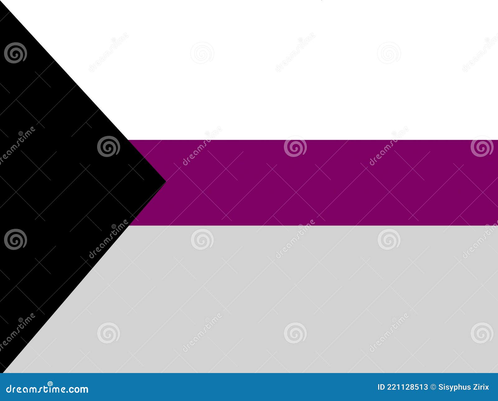 Demisexual Pride Flag Vector Illustration 218000096