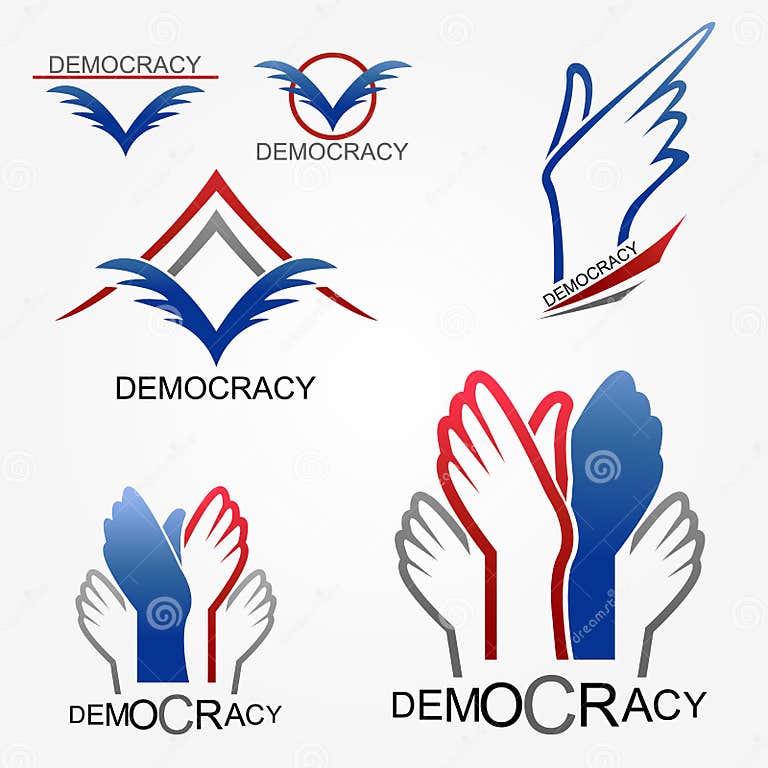 Democracy stock vector. Illustration of bird, management - 60143431