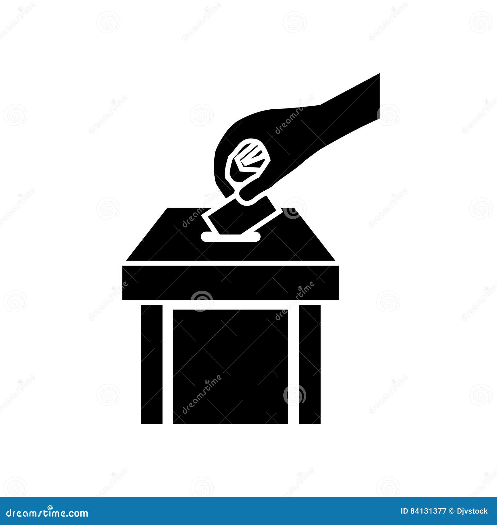 Democracy voting vote stock illustration. Illustration of patriotism ...