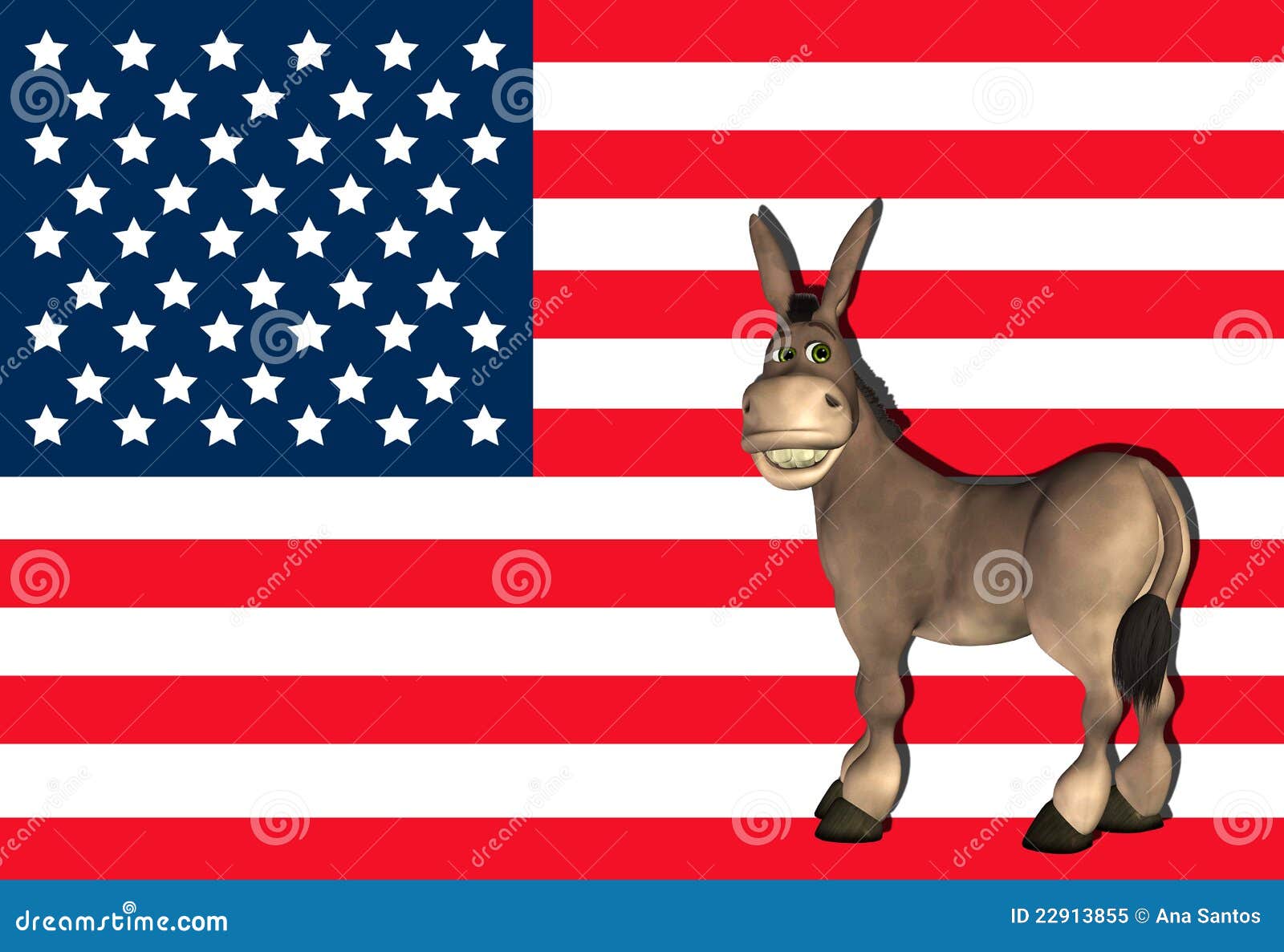 Smiling Donkey Cartoon Character Editorial Photo | CartoonDealer.com ...