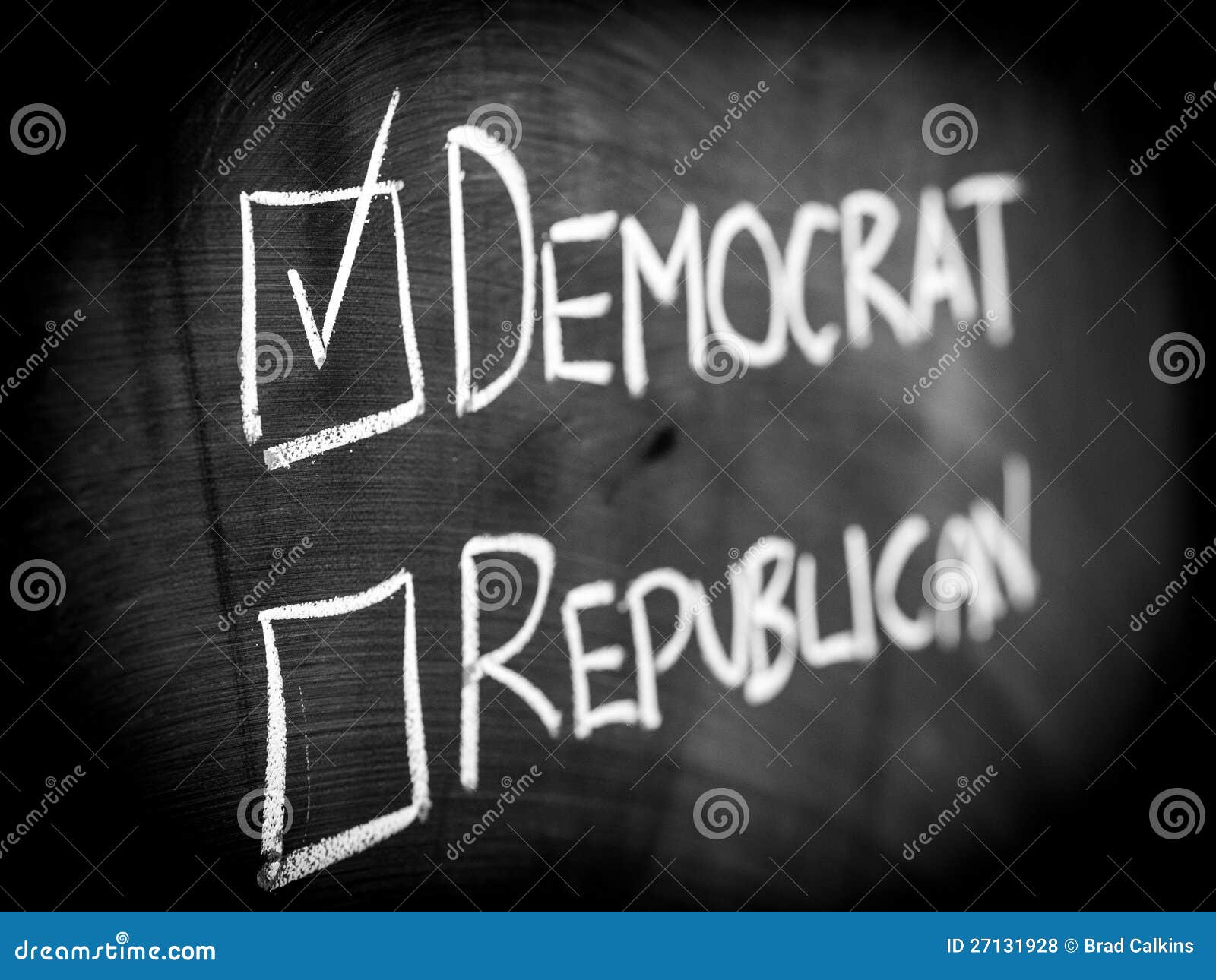 Democrat Victory in Election Stock Photo - Image of choice, compete ...