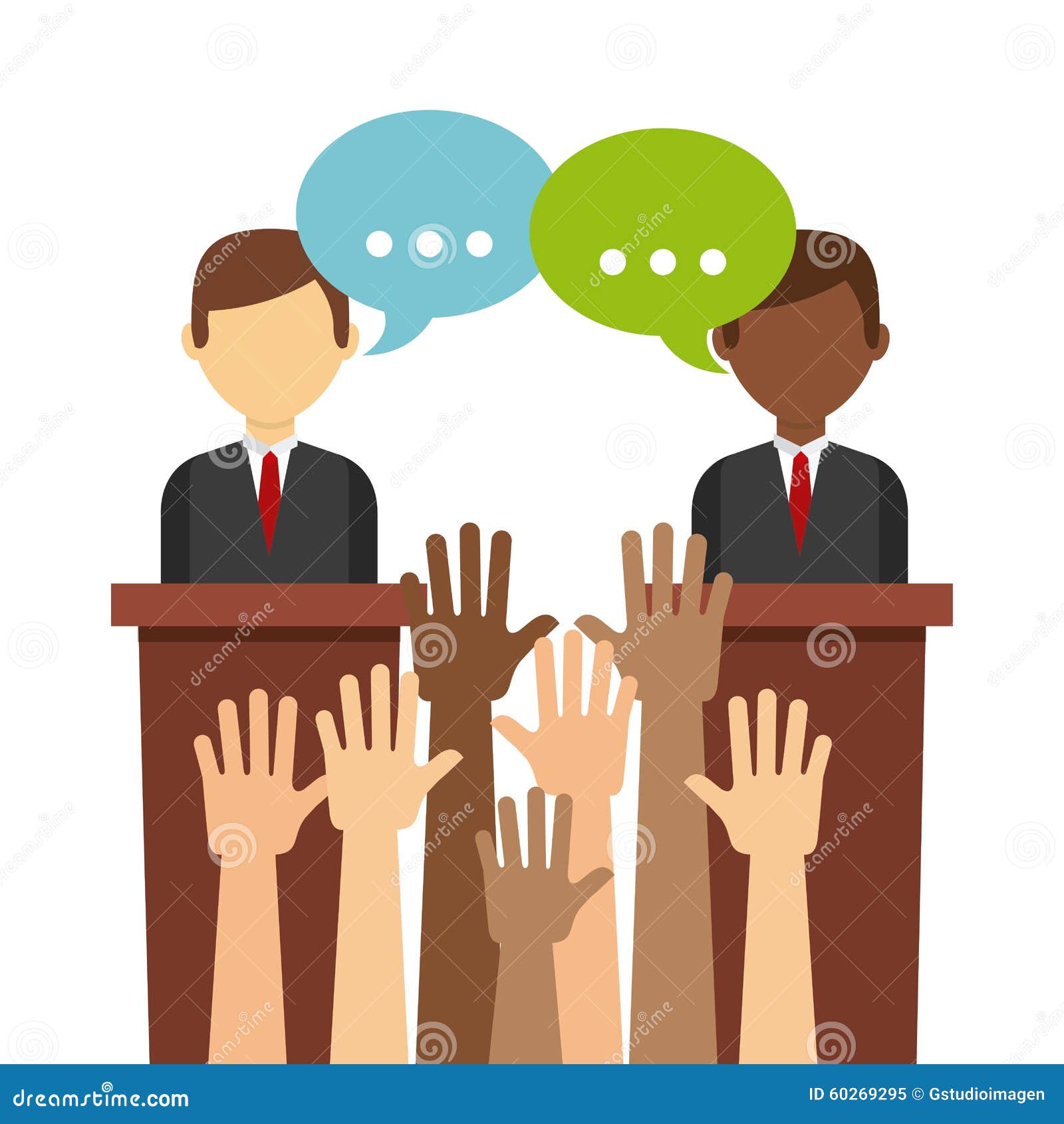 Democratic election stock vector. Illustration of voting - 60269295