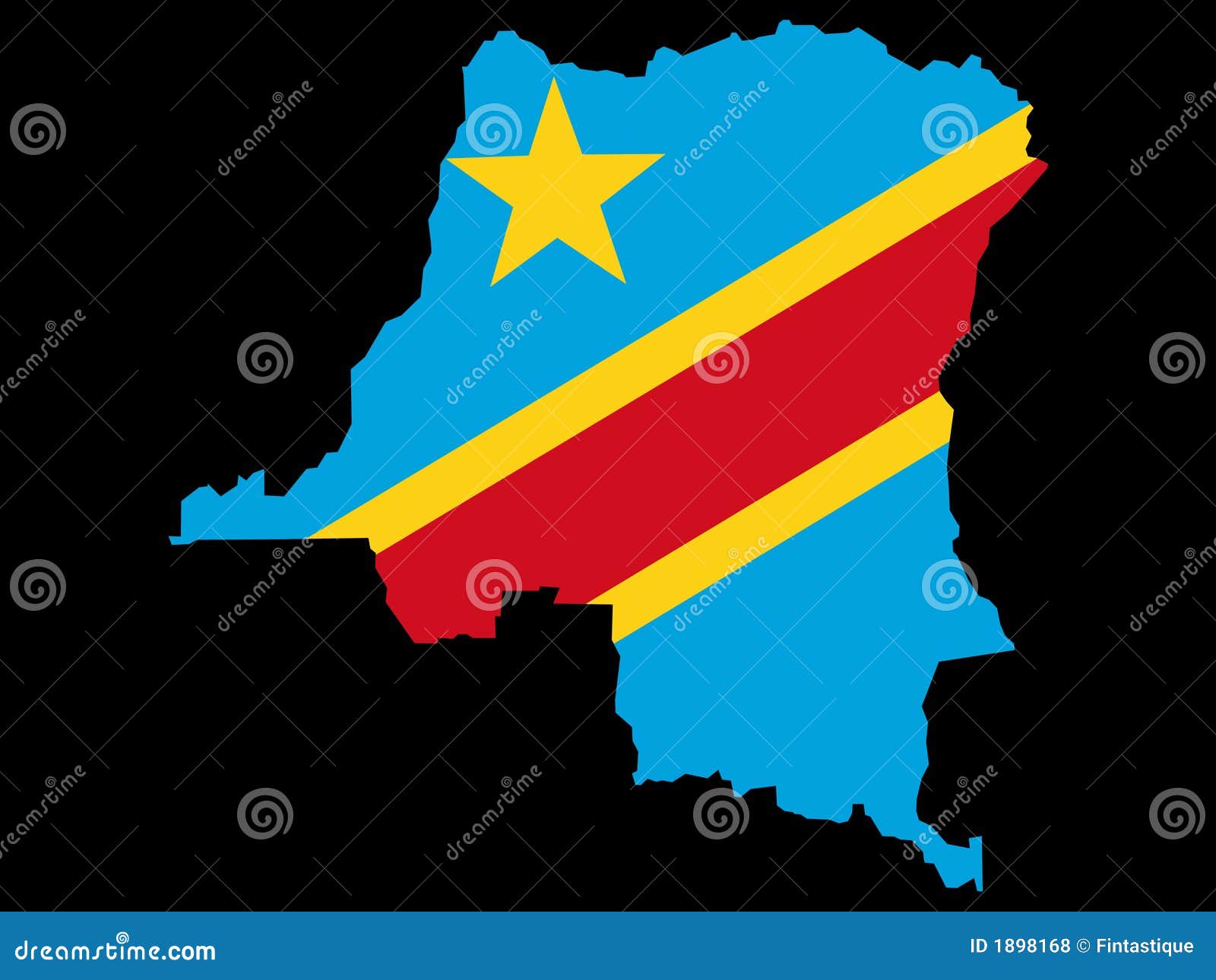 Democratic Republic of Congo Stock Vector - Illustration of democratic ...