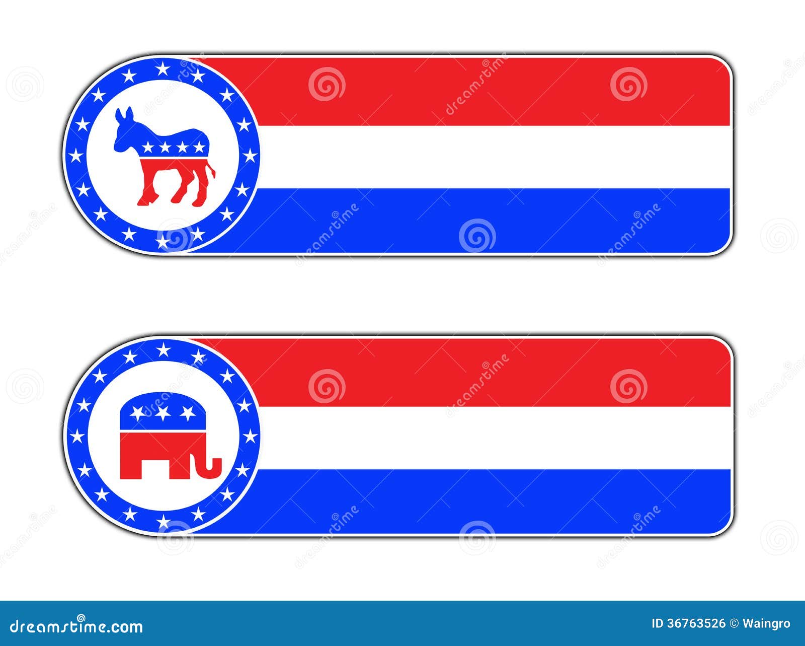 Republican Icon. Trendy Republican Logo Concept On White Background ...