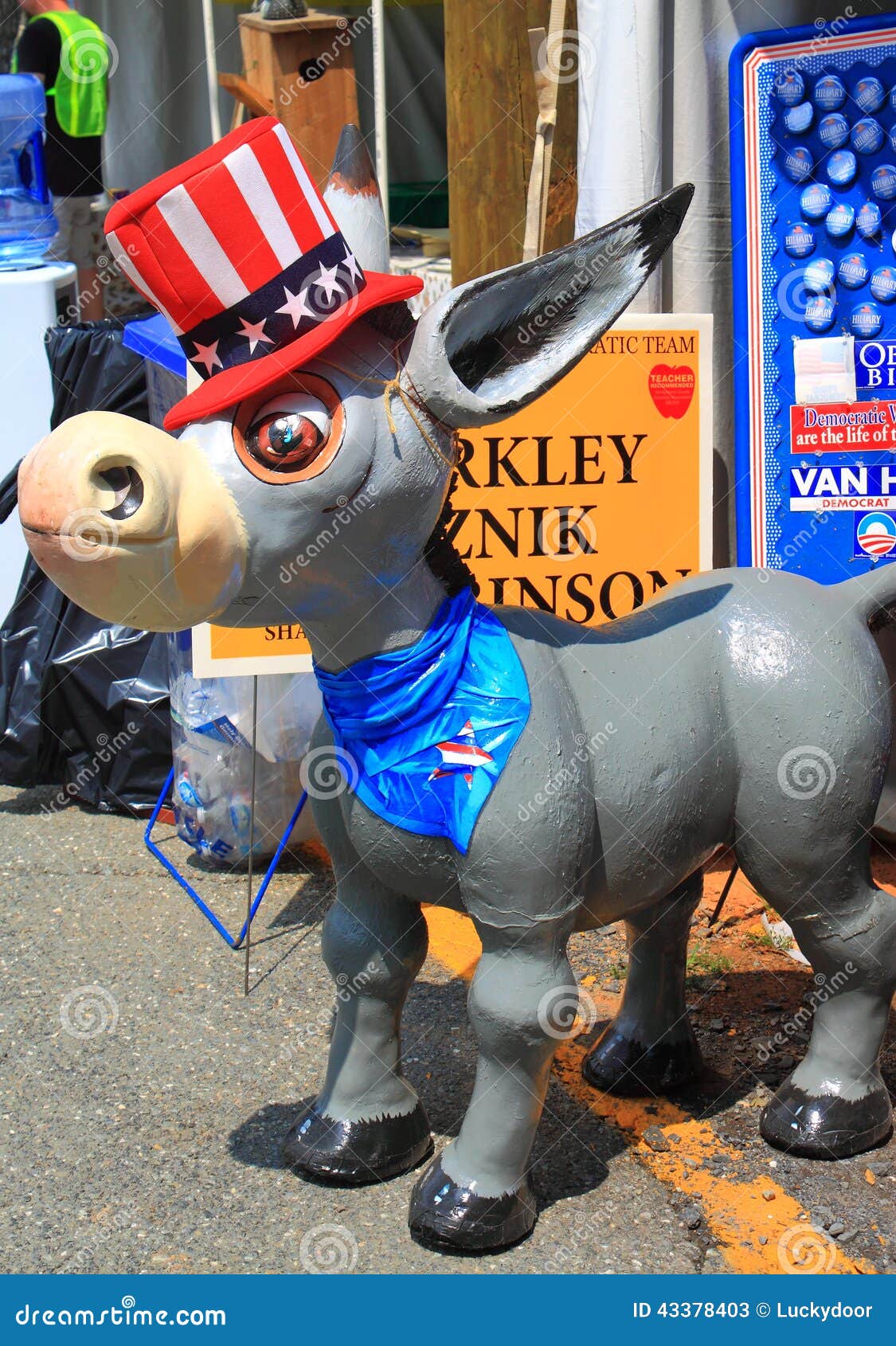 Democratic Party Symbol Donkey Editorial Stock Photo - Image of ...