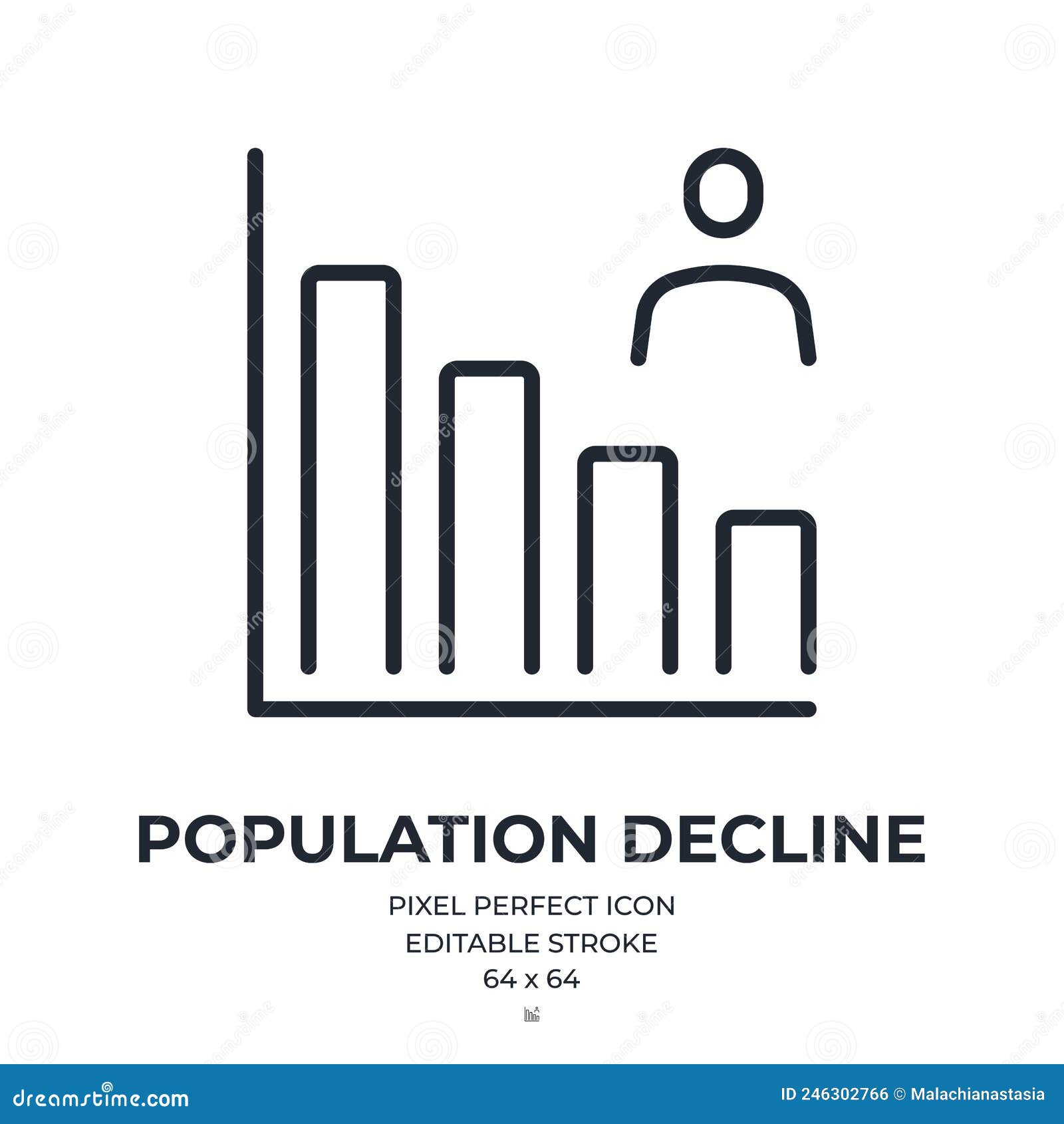 Demography Population Symbol Royalty-Free Cartoon | CartoonDealer.com ...