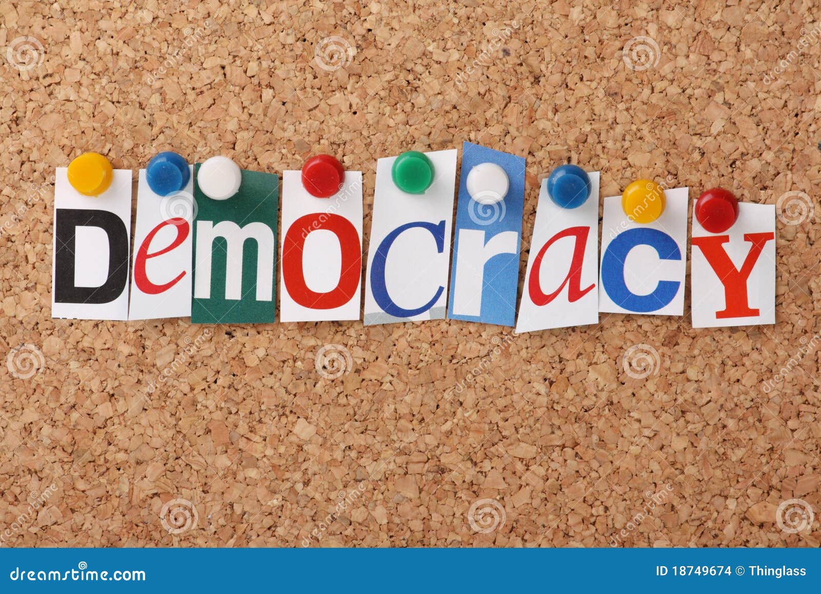 Demokratie stockfoto. Bild von regierung, nachricht, freiheit - 18749674