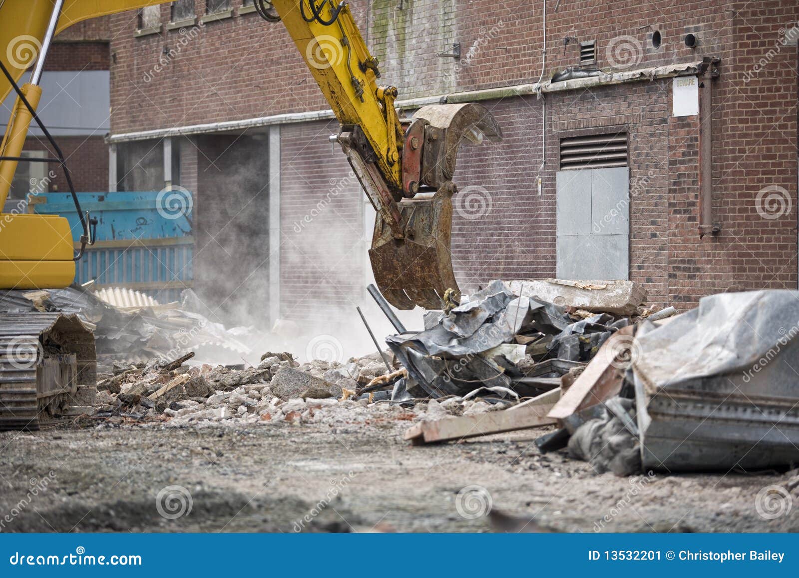 Demolition stock image. Image of demolishing, industry - 13532201
