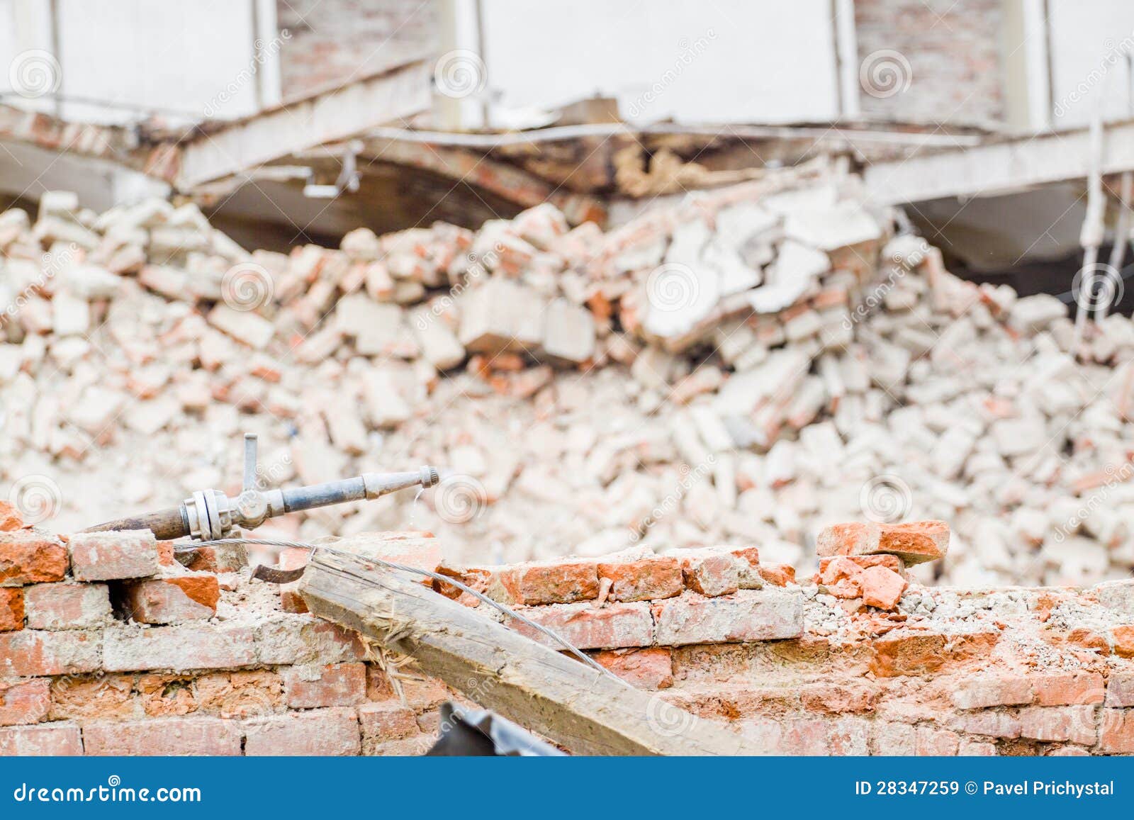 Demolition stock image. Image of demolition, damage, damaged - 28347259