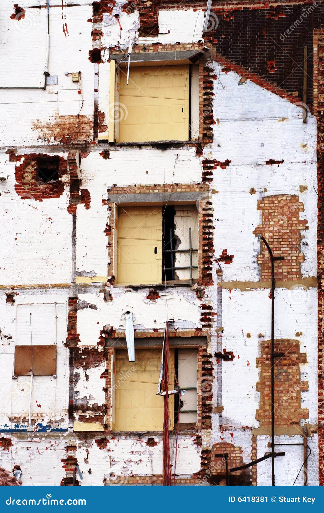Demolition stock image. Image of destroying, bricks, brick - 6418381