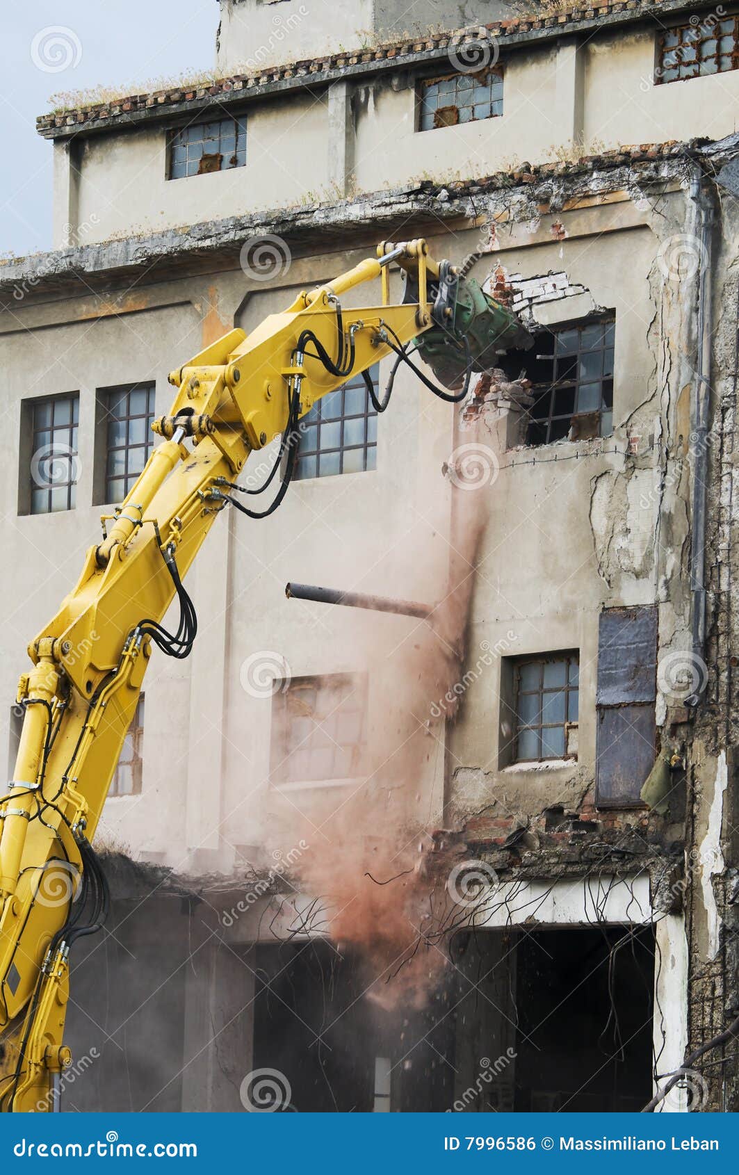 Demolition stock photo. Image of abandoned, demolition - 7996586