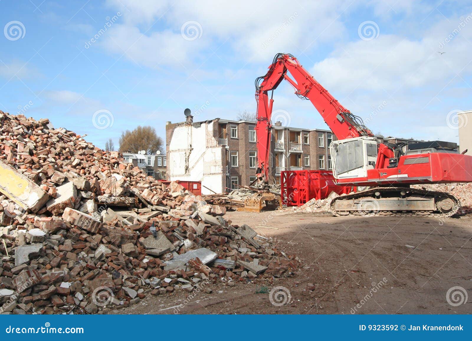 Demolition stock photo. Image of demolish, destruction - 9323592