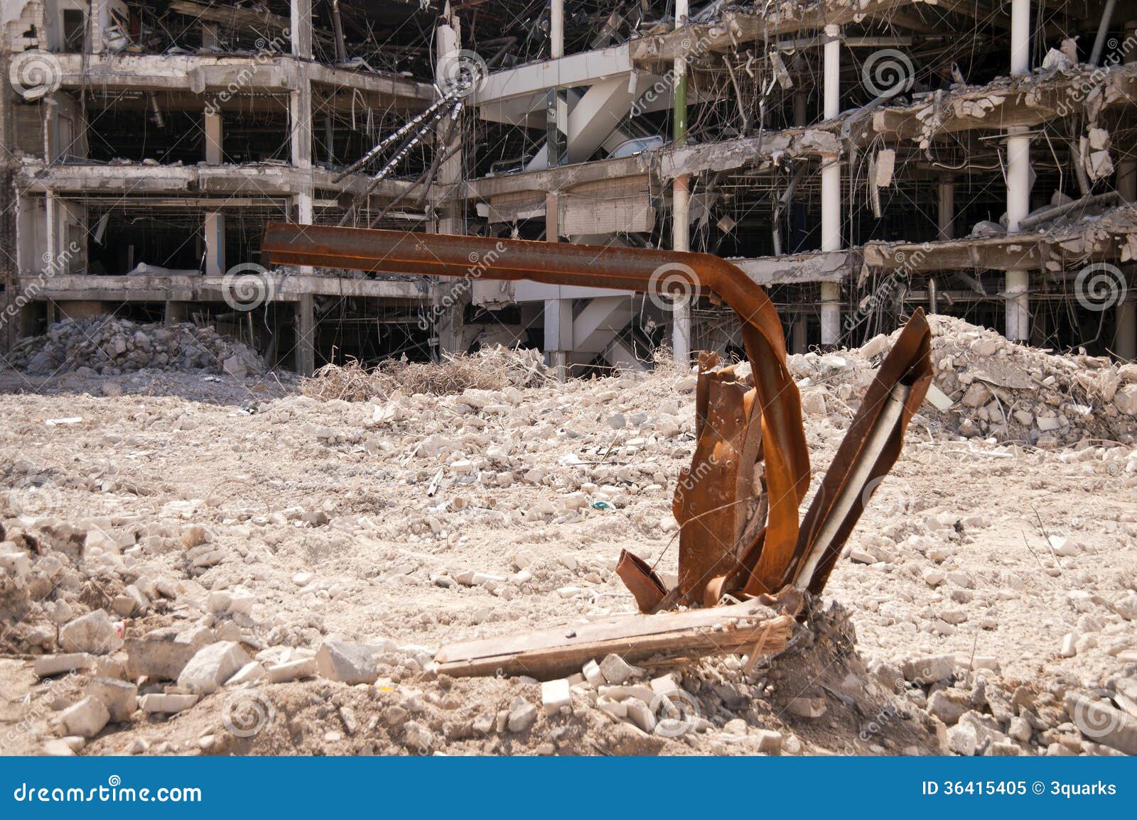 Demolition building stock image. Image of demolition - 36415405