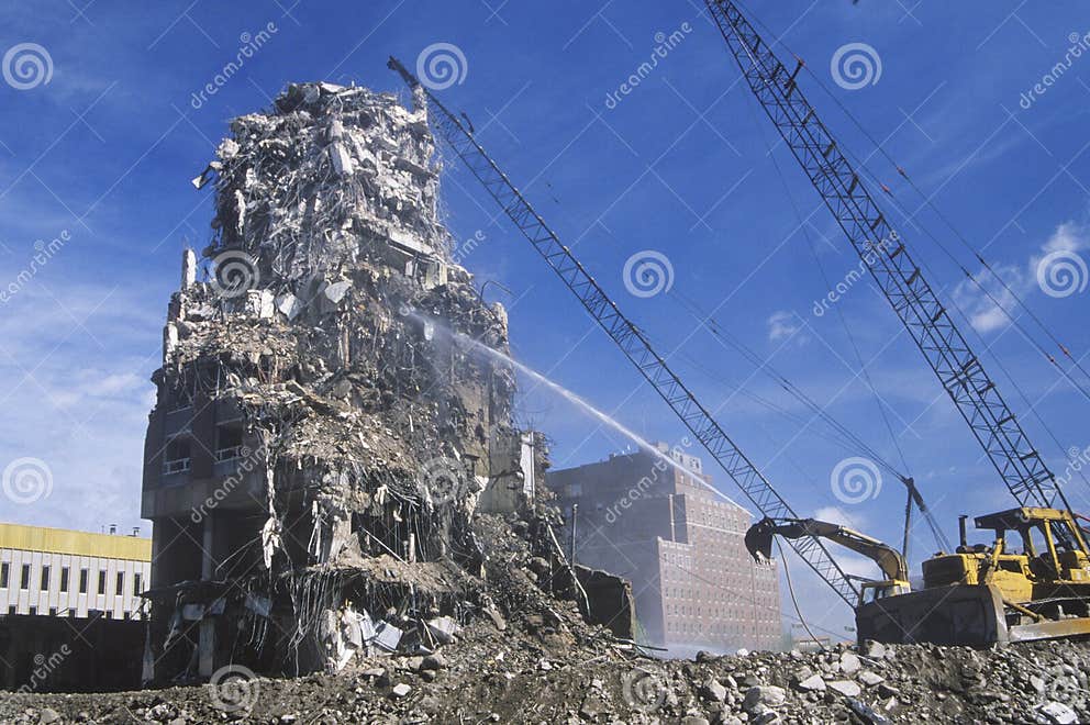 Demolition crew editorial image. Image of destruction - 26256580