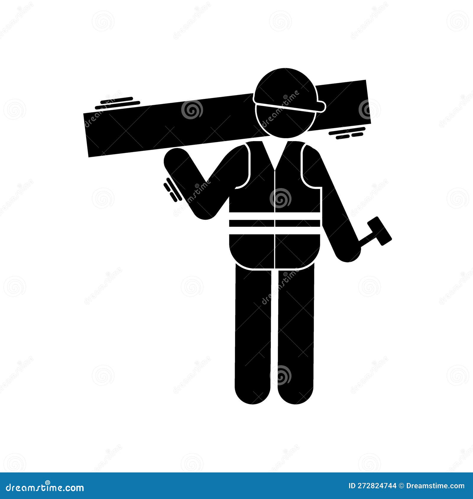 Demolition. Destruction. Demolishing. Demolishment.construction Worker ...