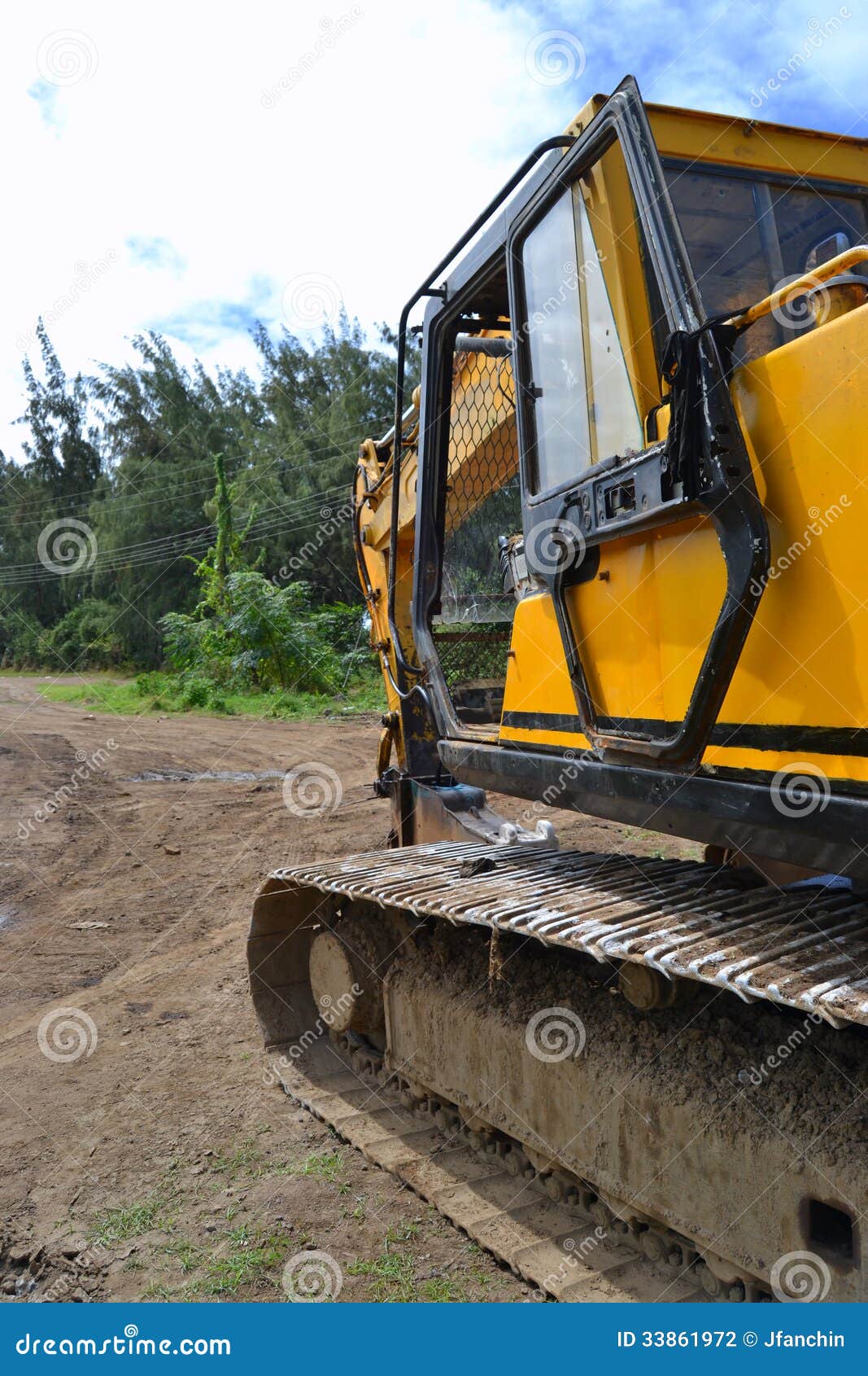 Demolition machine stock photo. Image of destroy, demolish - 33861972