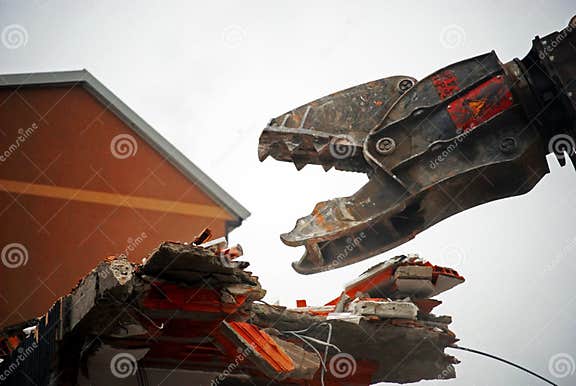 Demolition machinery stock photo. Image of heavy, contractor - 8680628