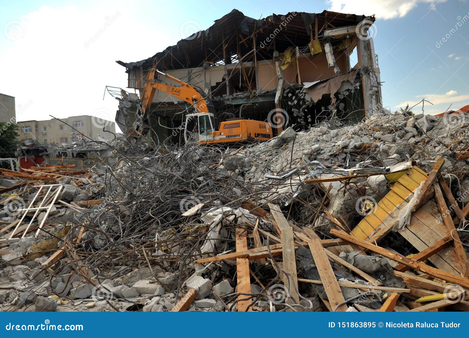 Demolition Editorial Image | CartoonDealer.com #53204502 Demolition Editorial Image | CartoonDealer.com #53204502
