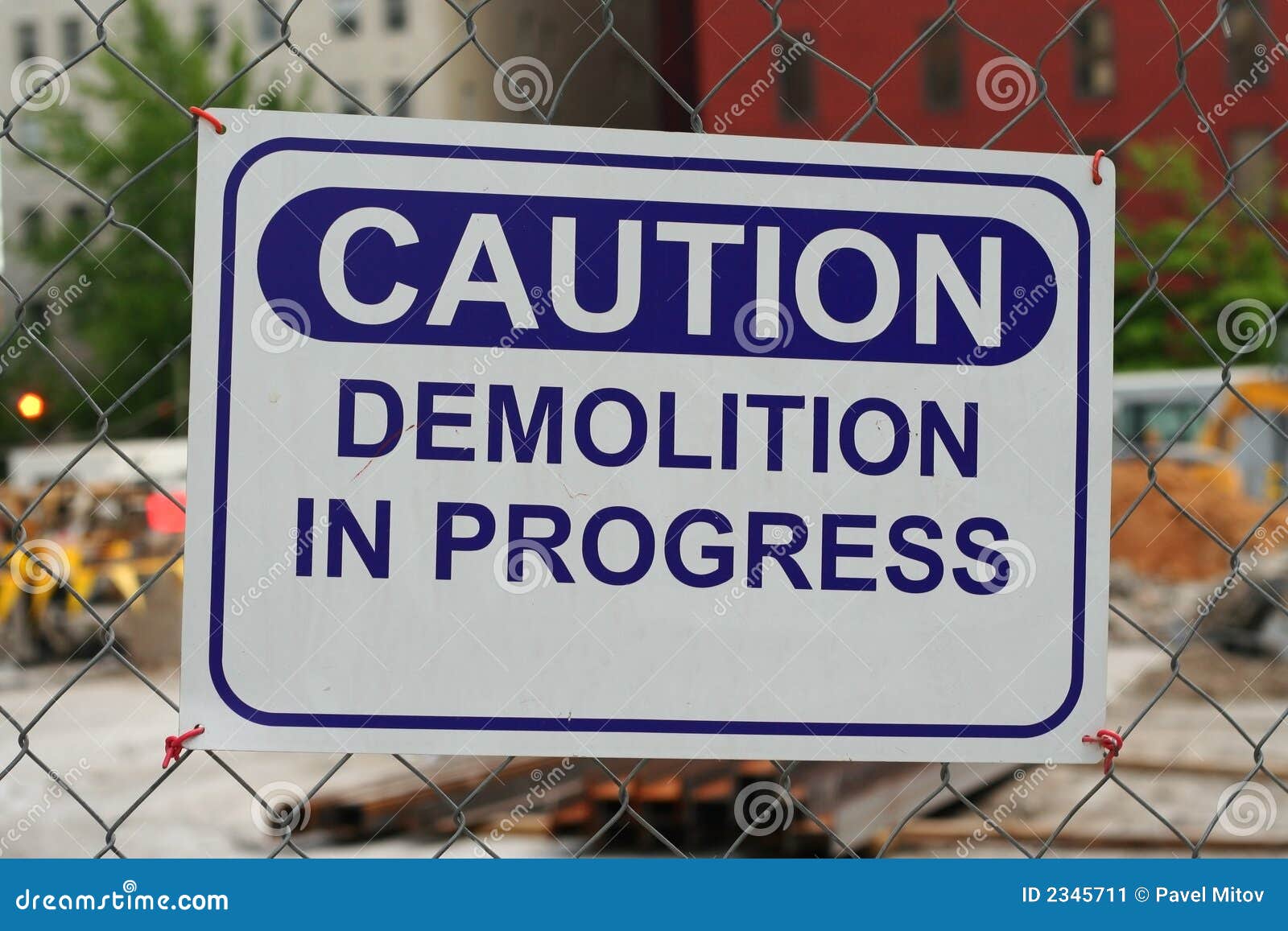 Demolition in progress stock image. Image of site, stress - 2345711