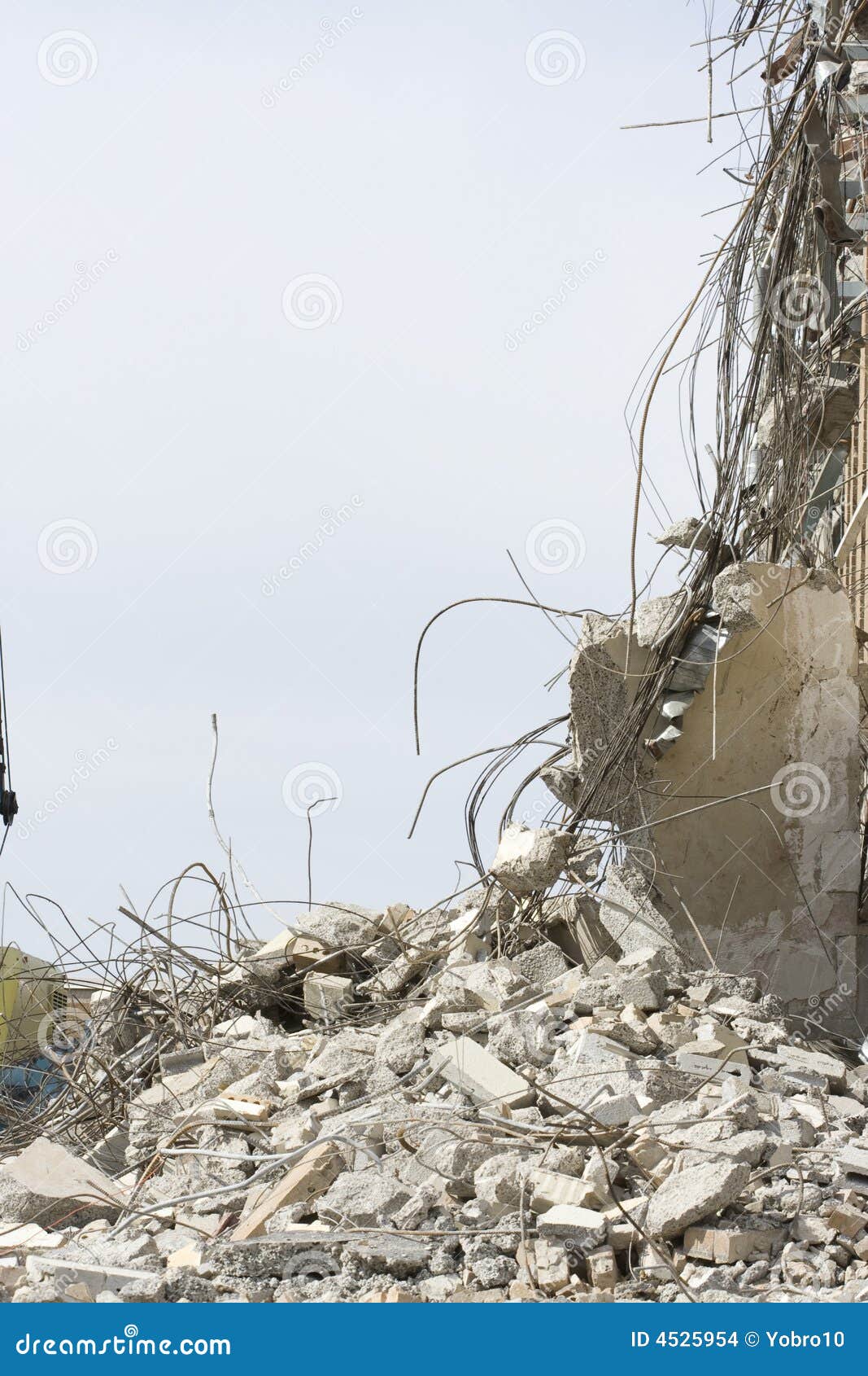 Demolition Rubble stock photo. Image of ruin, destruction - 4525954