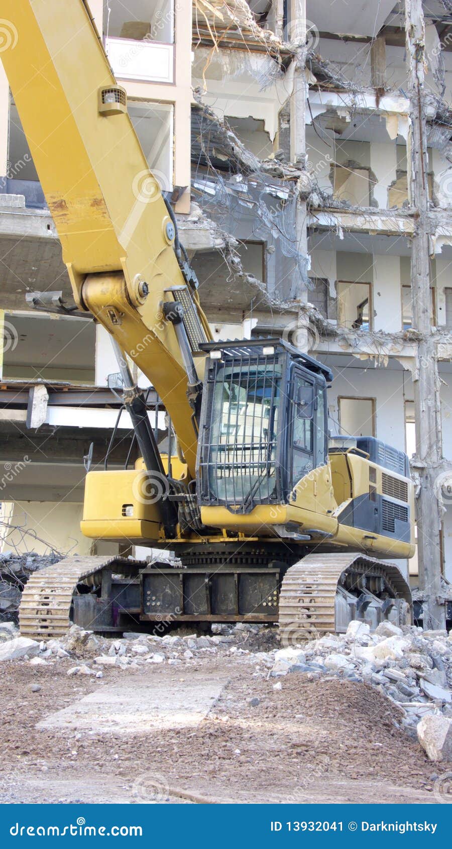 Demolition Site stock image. Image of house, architecture - 13932041