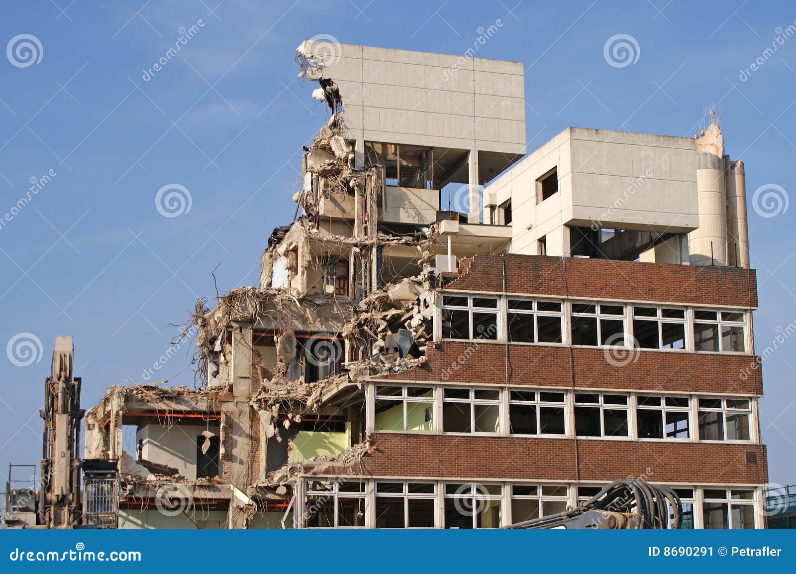 Demolition Site stock image. Image of collage, site, destroy - 8690291