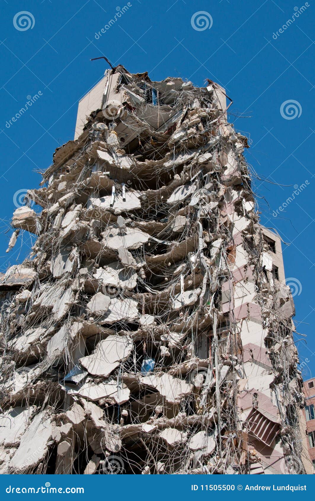 Demolition tower stock photo. Image of dangerous, demolishing - 11505500