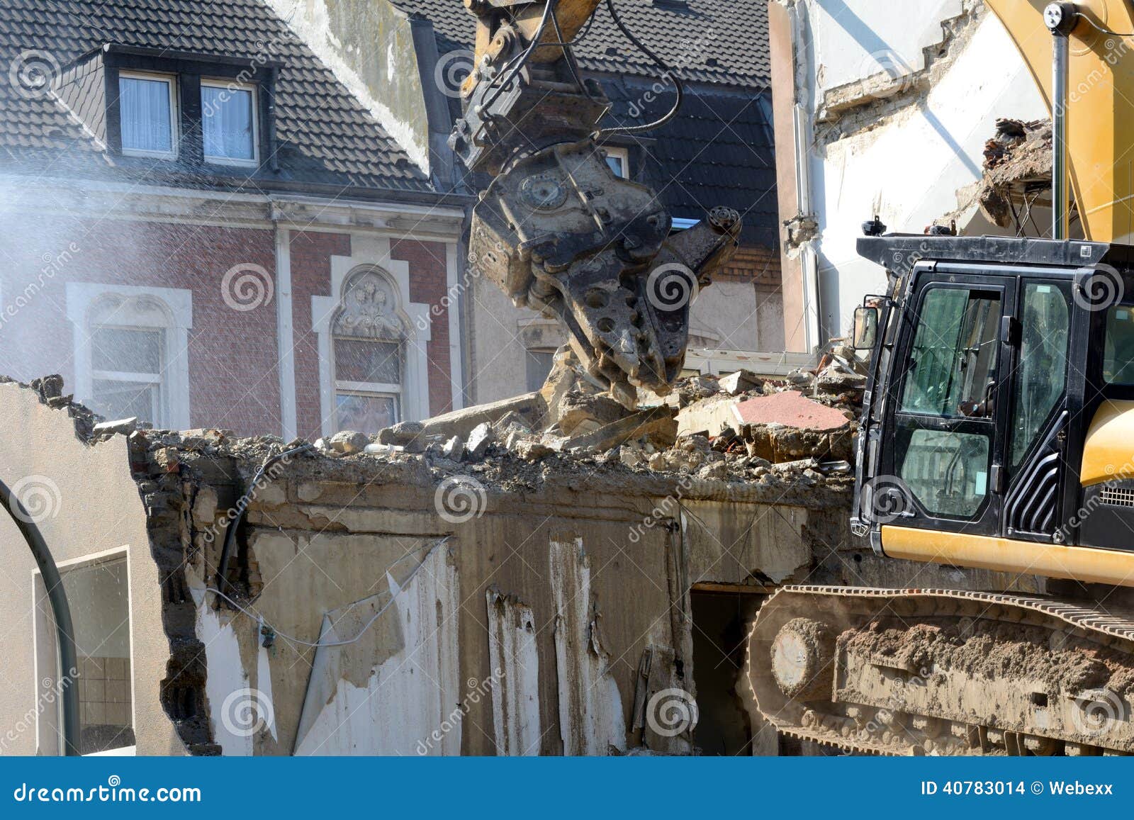 Demolition work stock photo. Image of disposal, demolition - 40783014