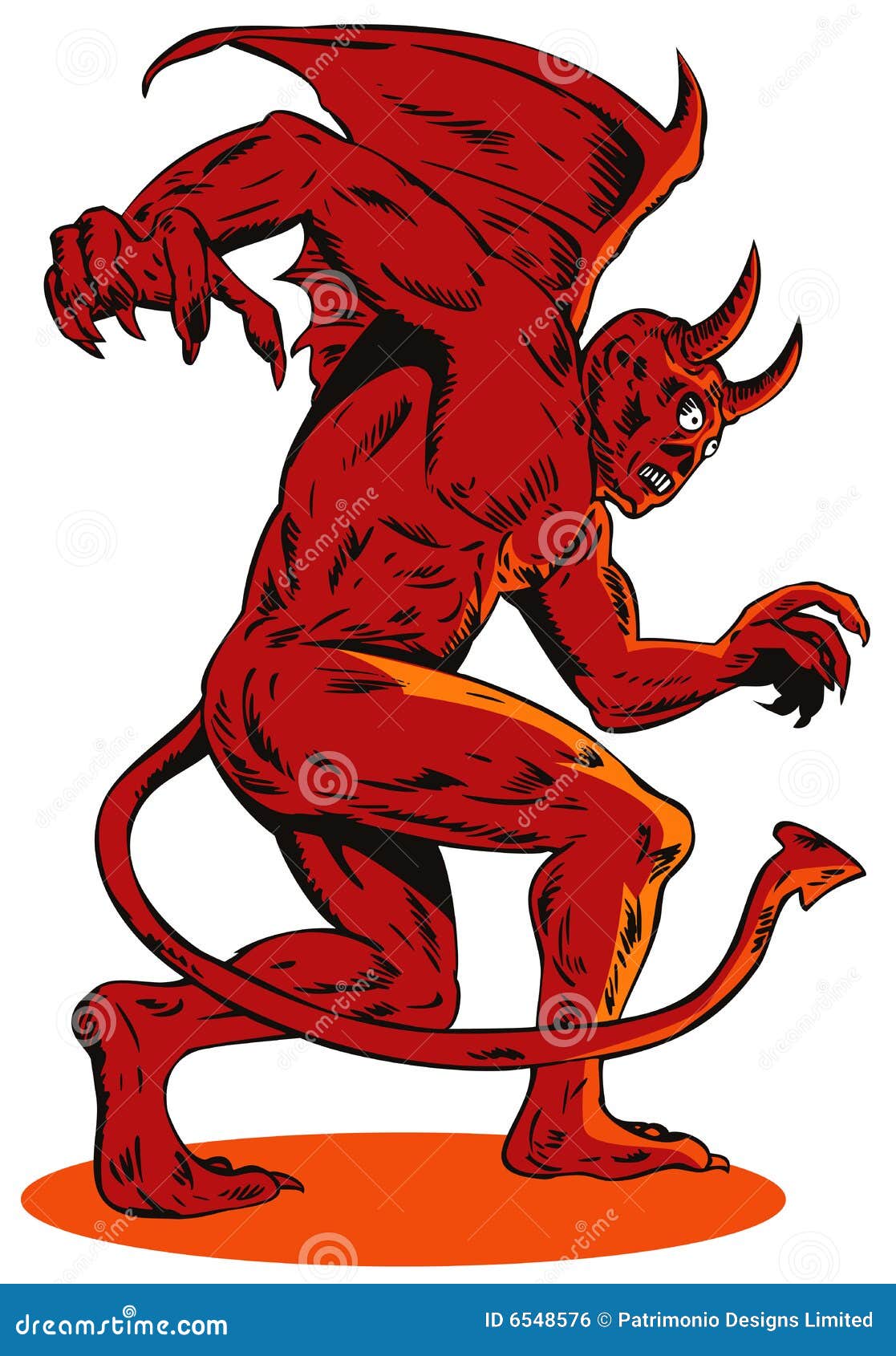 Demon Stock Photography | CartoonDealer.com #6548576