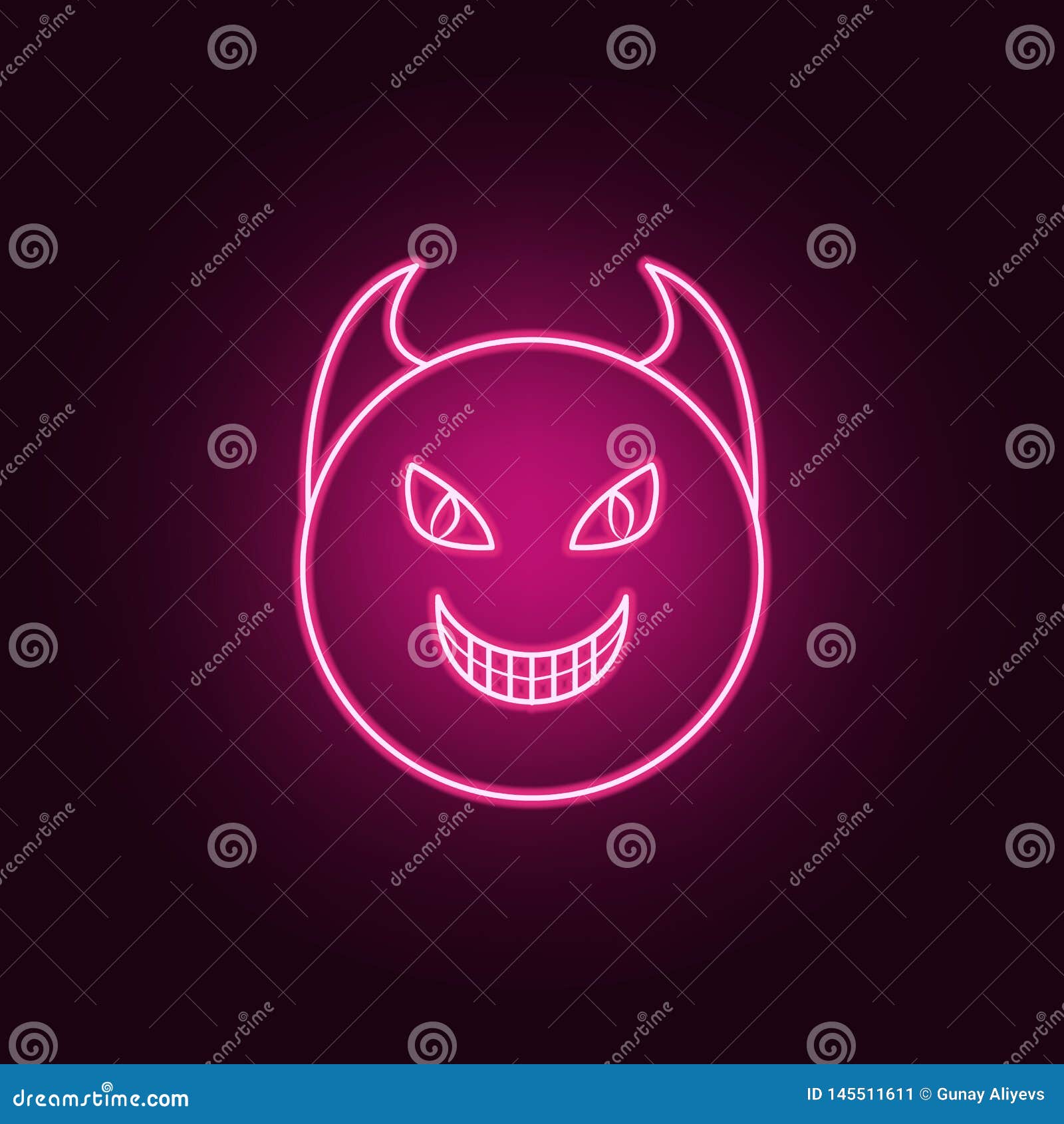 Demon Autarch Icon. Element Of Angel And Demon Icon For Mobile Concept ...