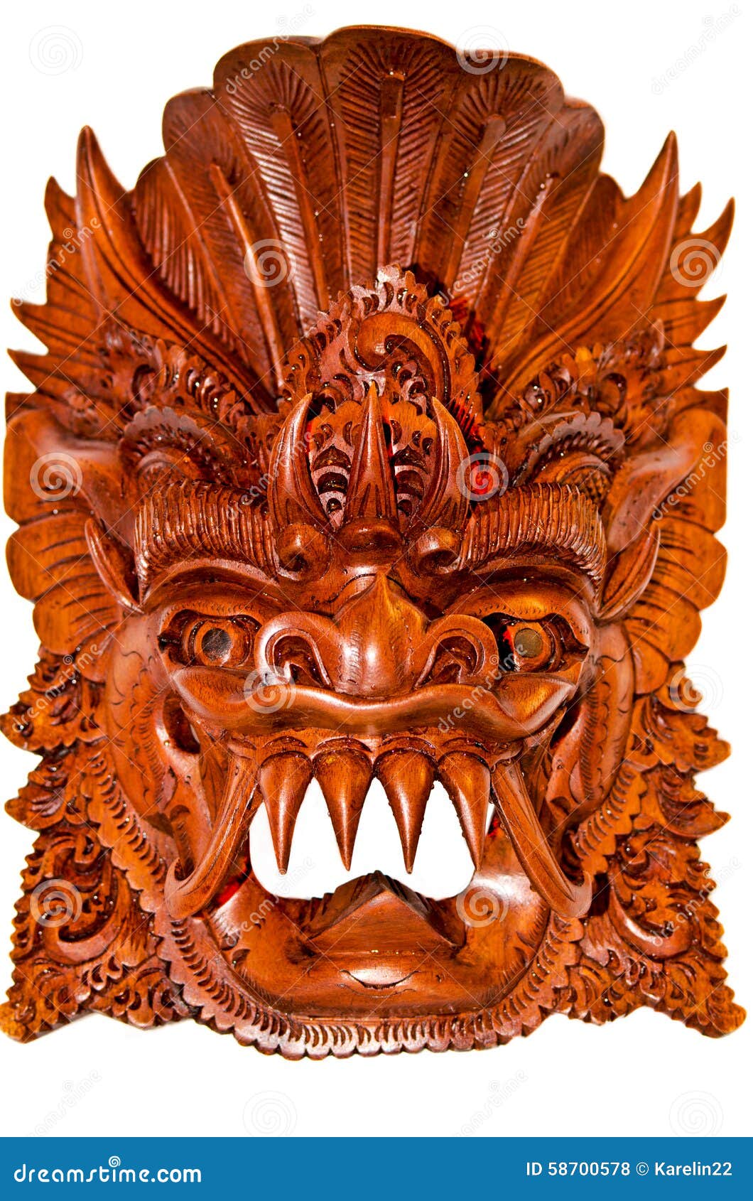 Demon Bali stock photo. Image of guarding, tropical, local - 58700578
