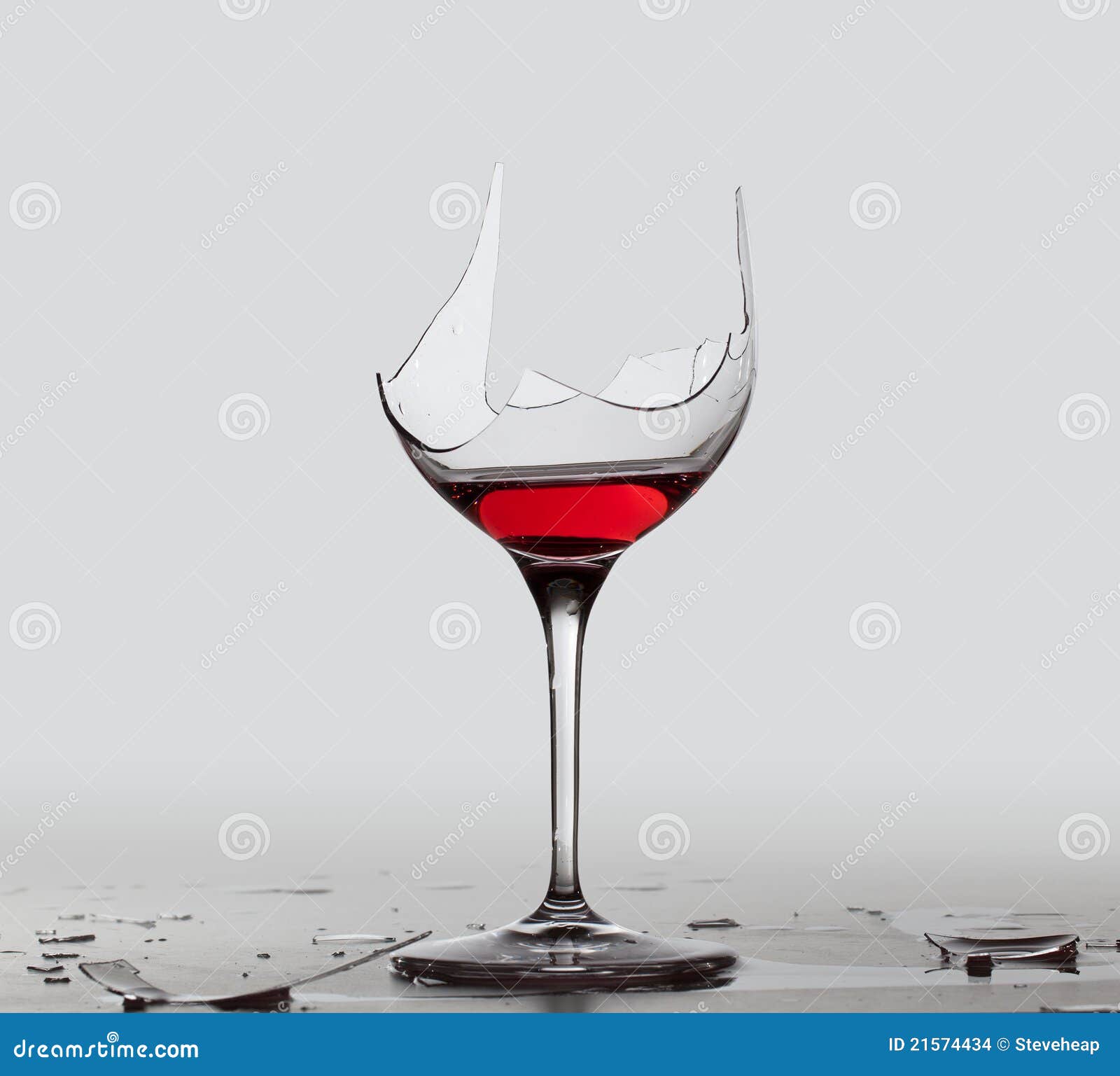 Demon Drink Red Wine in Glass Stock Photo - Image of liquid, crystal ...