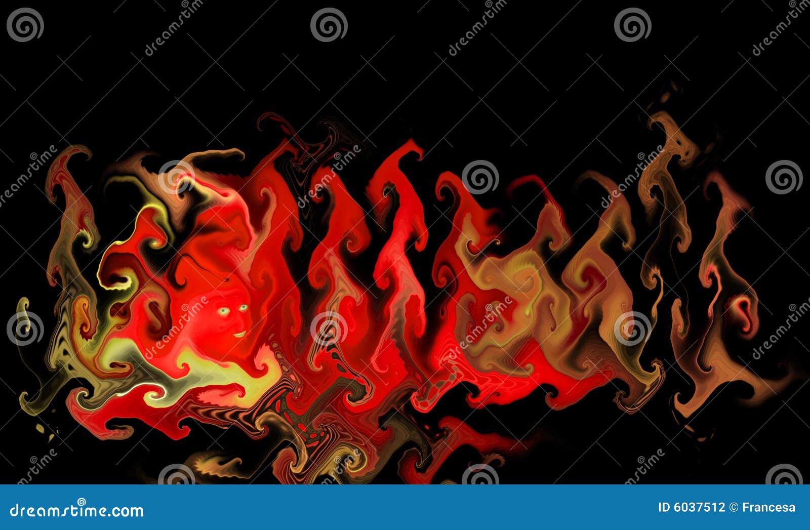 Hell fire stock photo. Image of fire, dangerous, creepy - 6037512